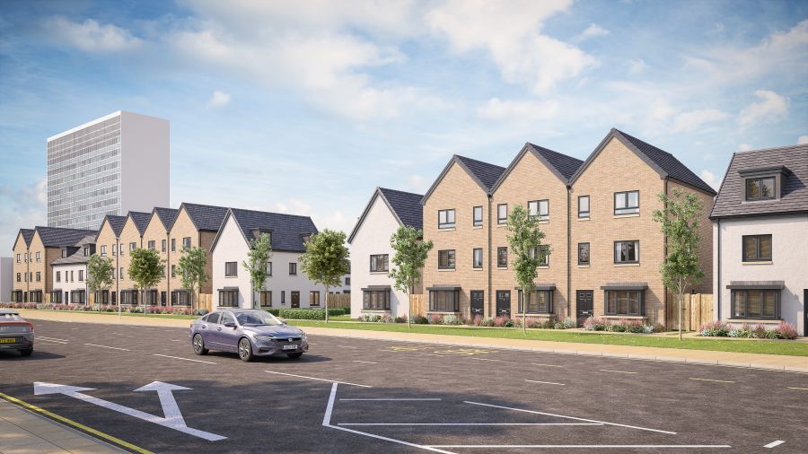 Work starts to transform £42m former Bell College site | Specification ...